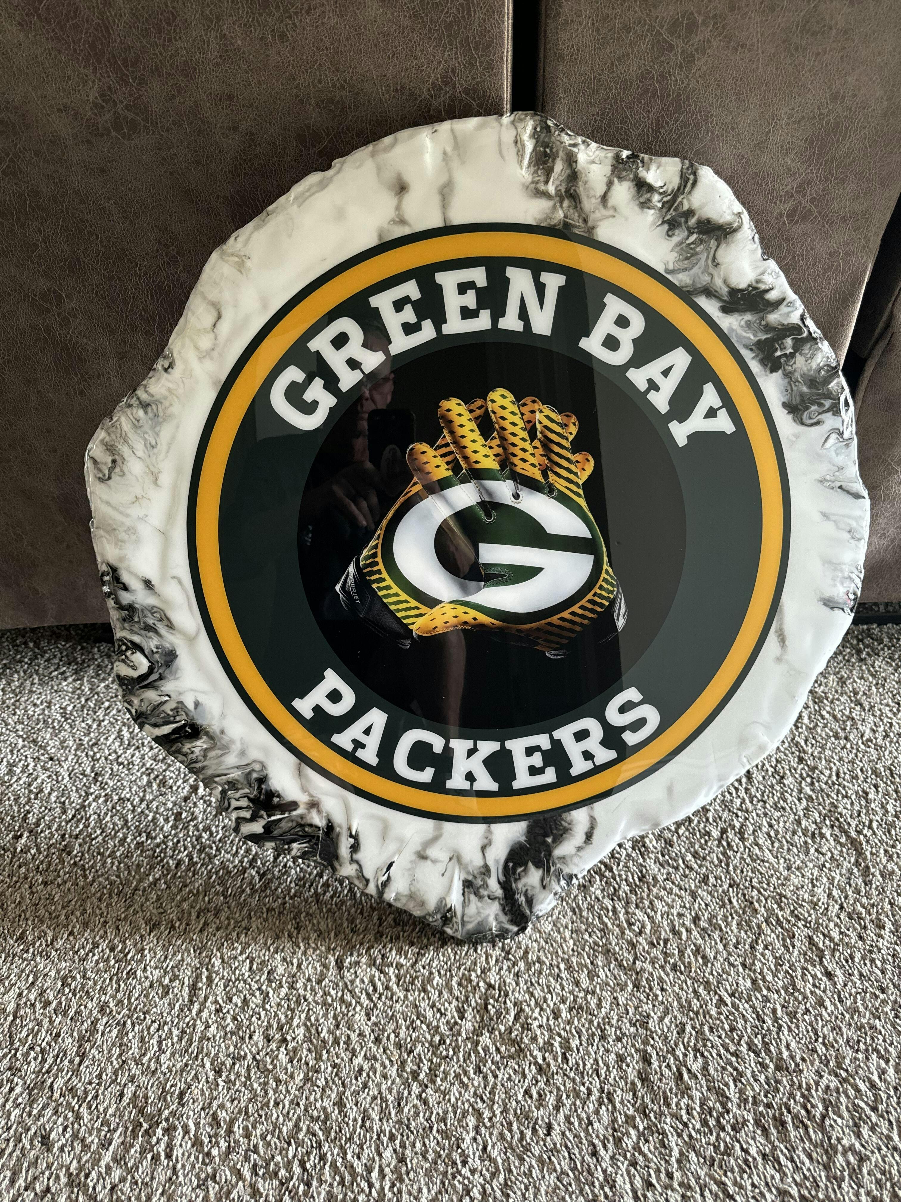 Green Bay Packers – Full Color Vinyl Sticker – Custom Size – Biggest ...
