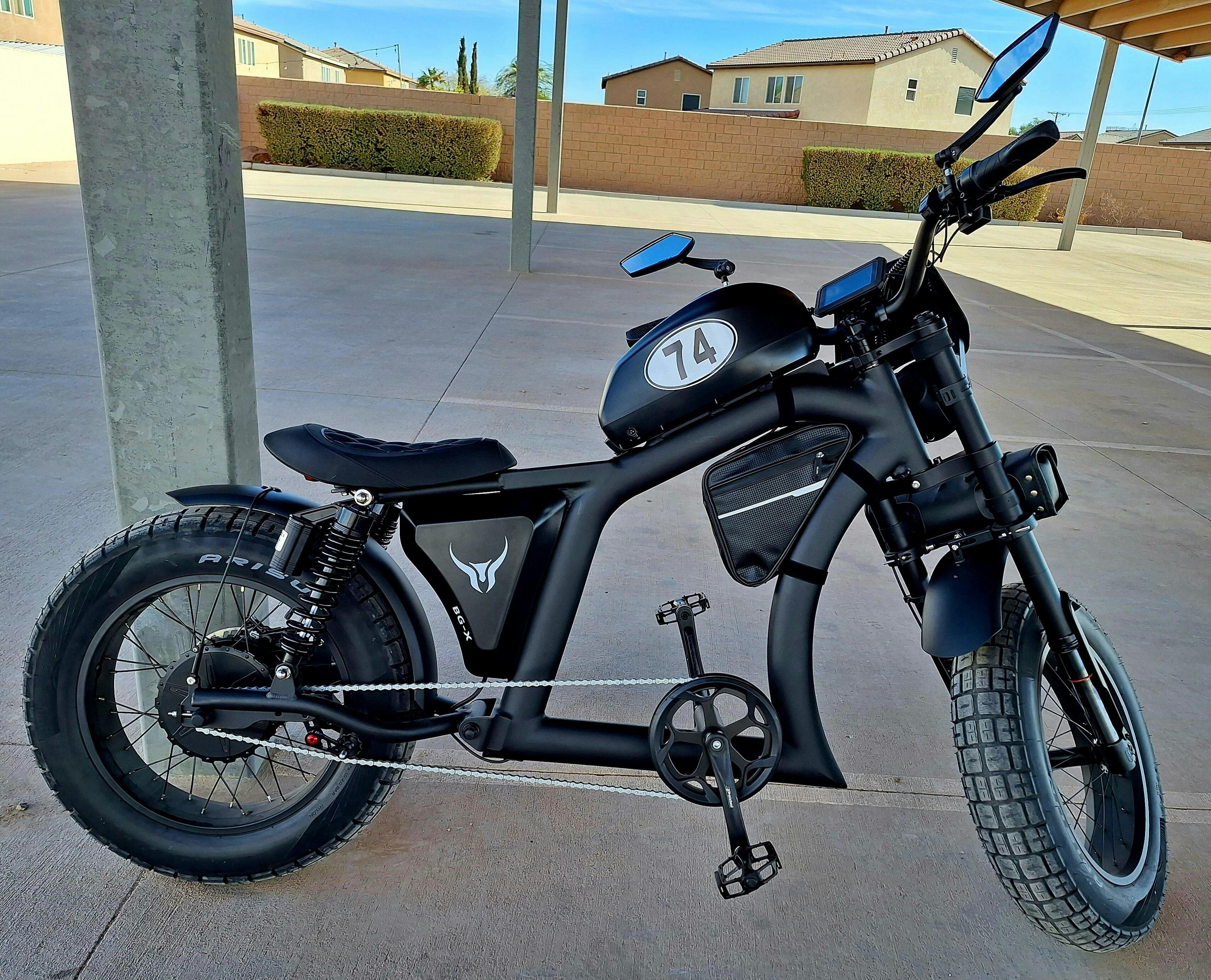 BIGNIU BG-X Electric Bike for Adults, 1500W Brushless Motor 48V/31.5Ah ...