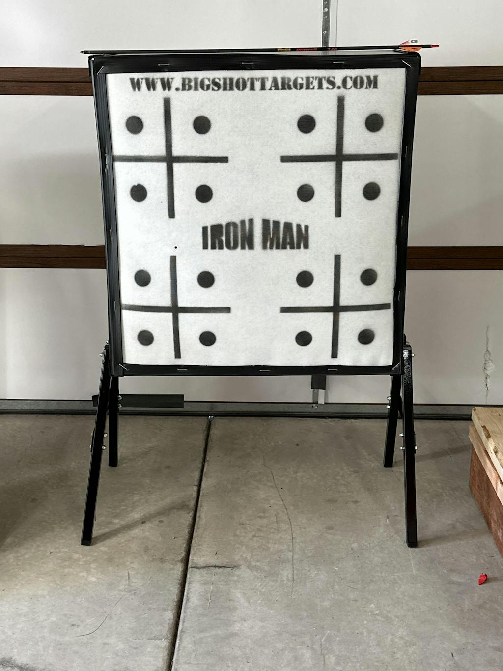 Iron Man 30" Personal Range Target With Personal Range Stand – BIGshot ...