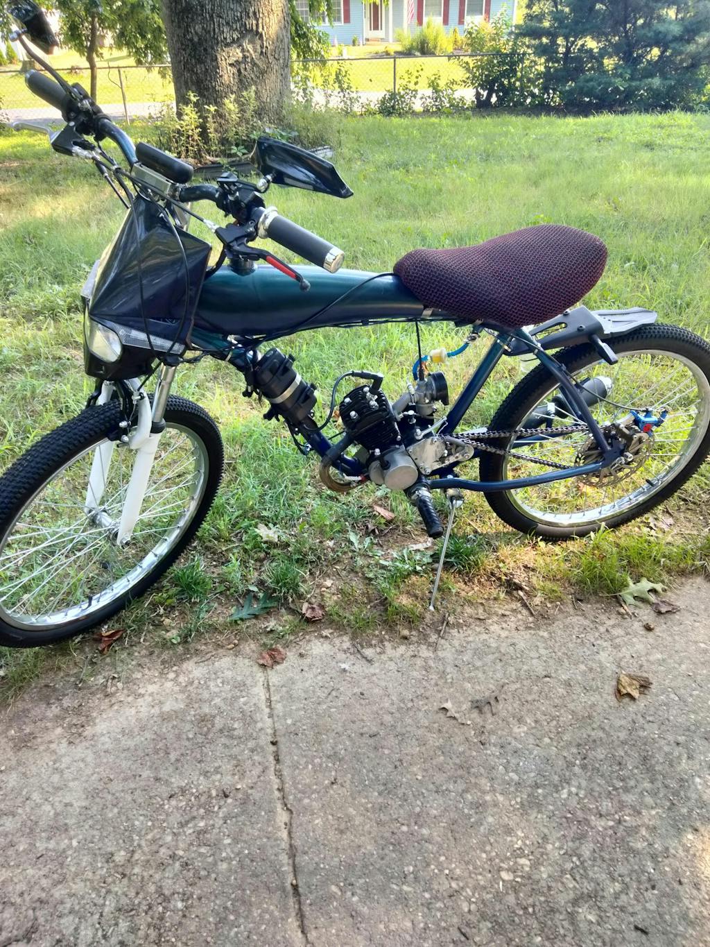 2-Stroke Motorized Bicycle Pull Start Assembly | BikeBerry