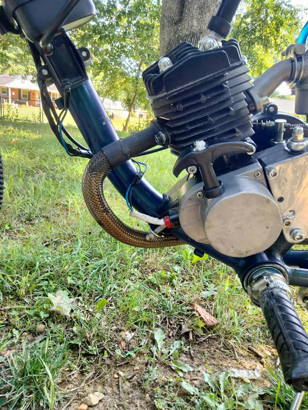 2-Stroke Motorized Bicycle Pull Start Assembly | BikeBerry