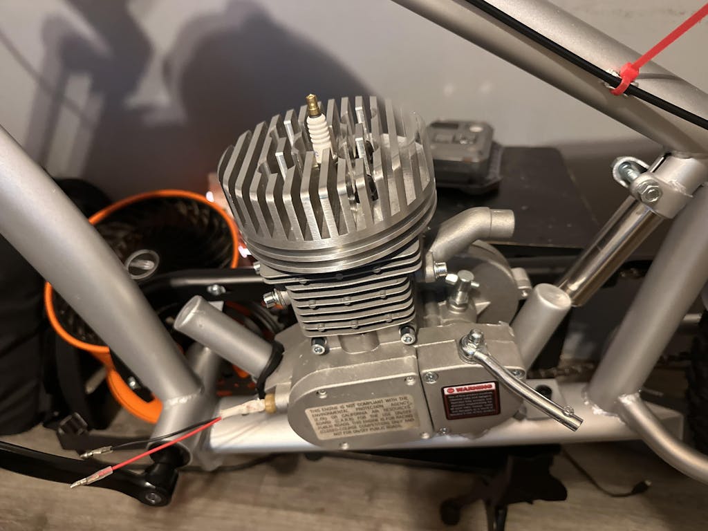 Stinger Motorized Bike + BBR Tuning 2-Stroke Engine