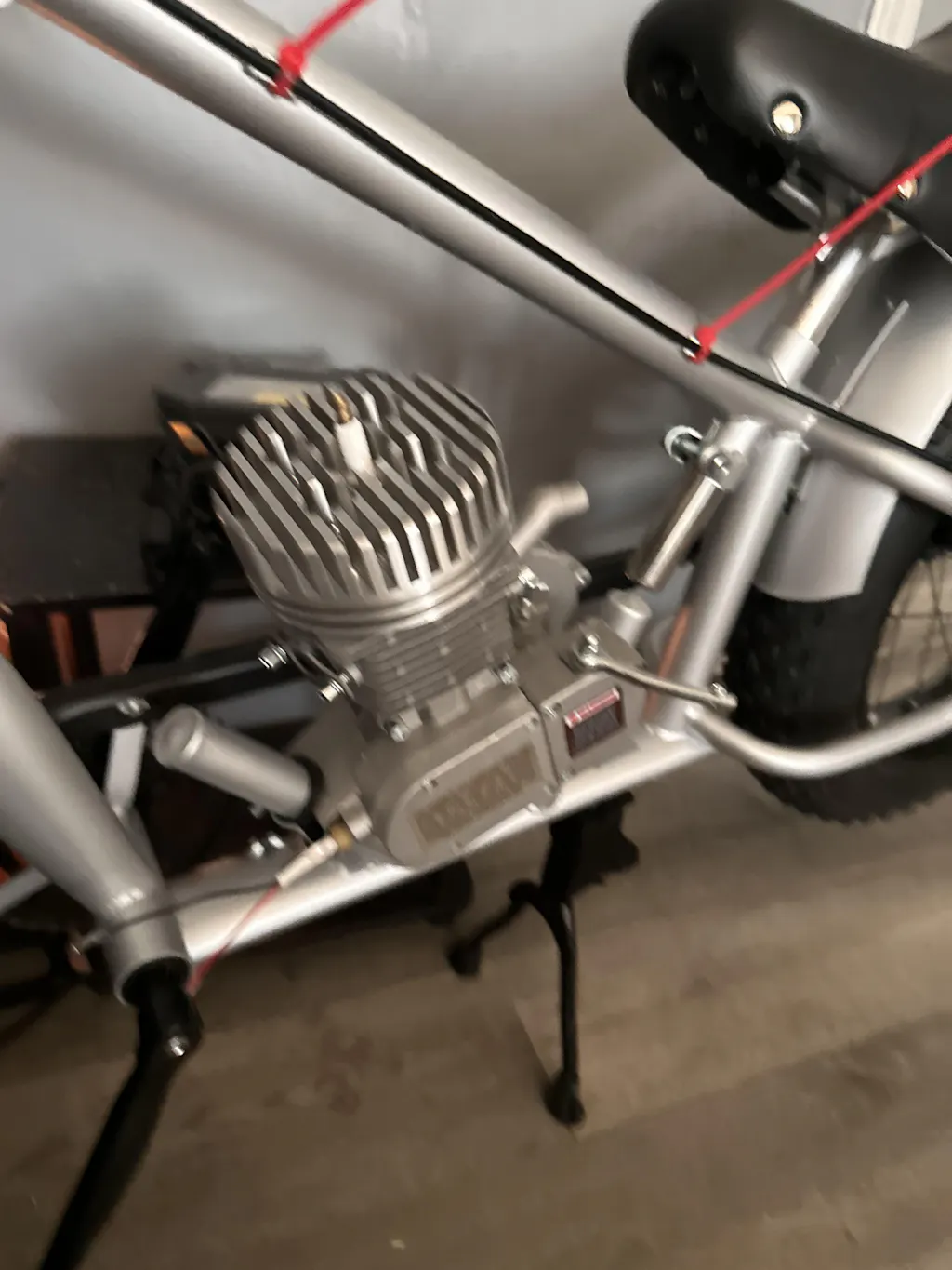Stinger Motorized Bike + BBR Tuning 2-Stroke Engine