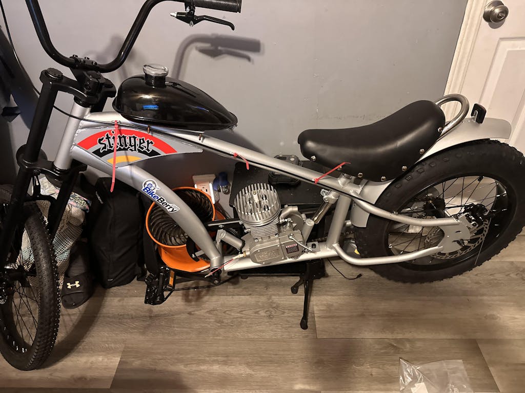 Stinger Motorized Bike + BBR Tuning 2-Stroke Stage 4 Performance Engin