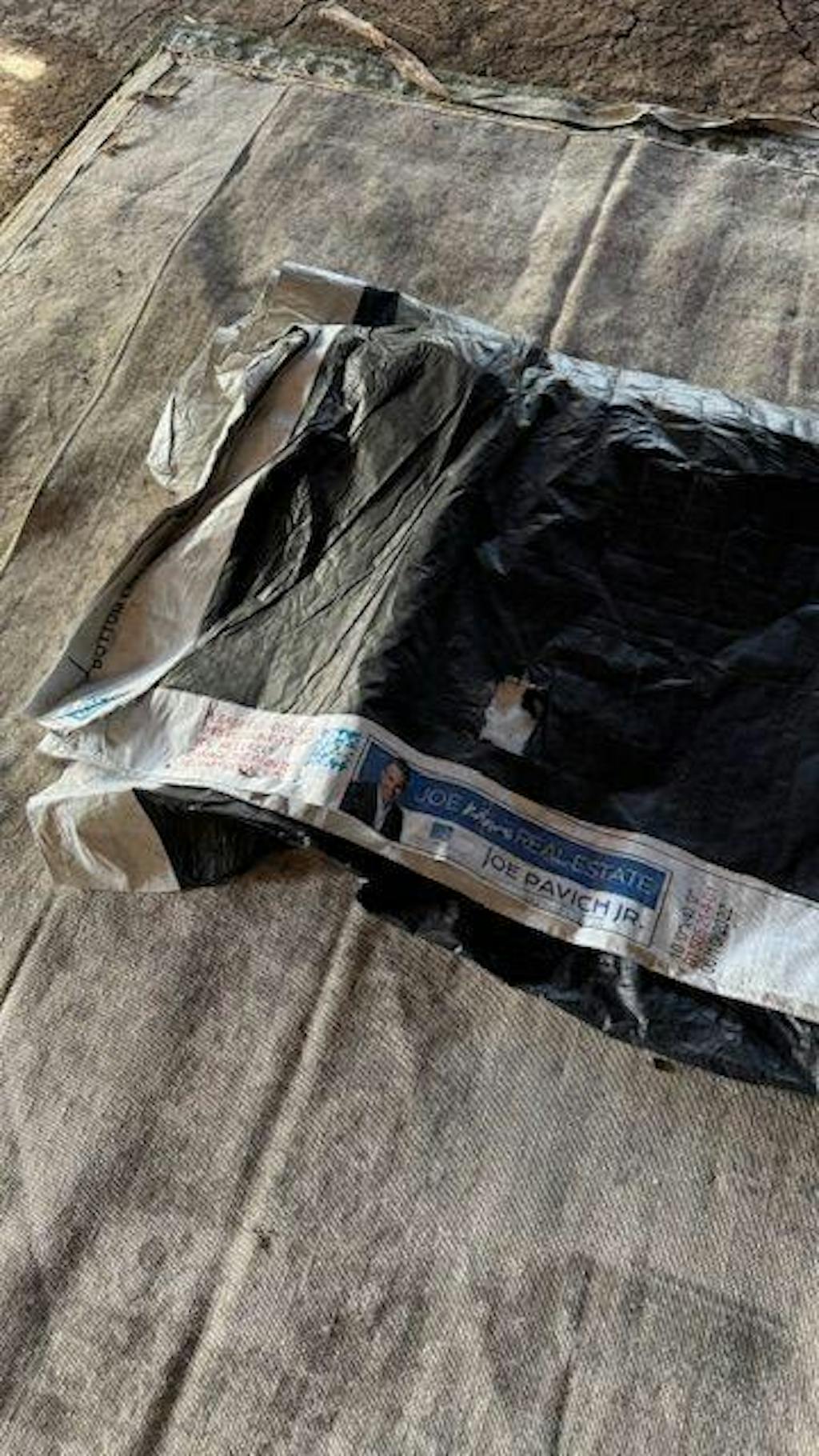 10' x 40' - Reused Vinyl Tarp (Black) — BillboardVinyls