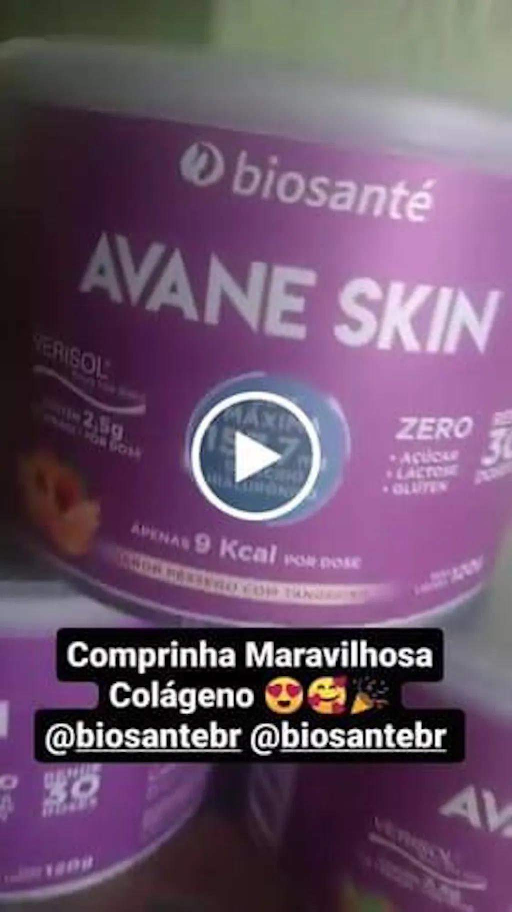 Colágeno Avane Skin Biosanté – Verisol + Ácido Hialurônico