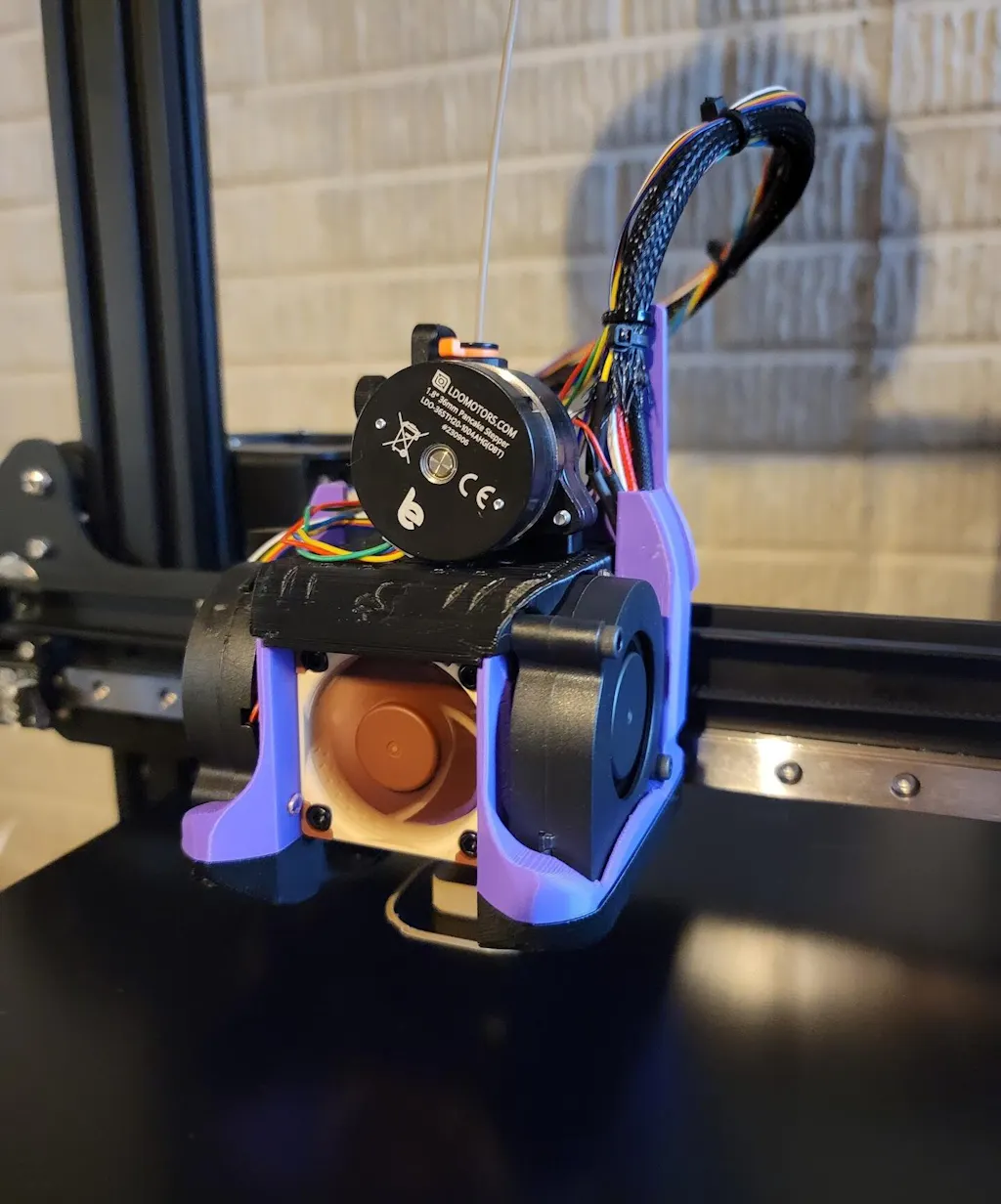 LDO Orbiter Extruder V2.0 Dual Driver Gear Extrusion 3D Printer Parts ...