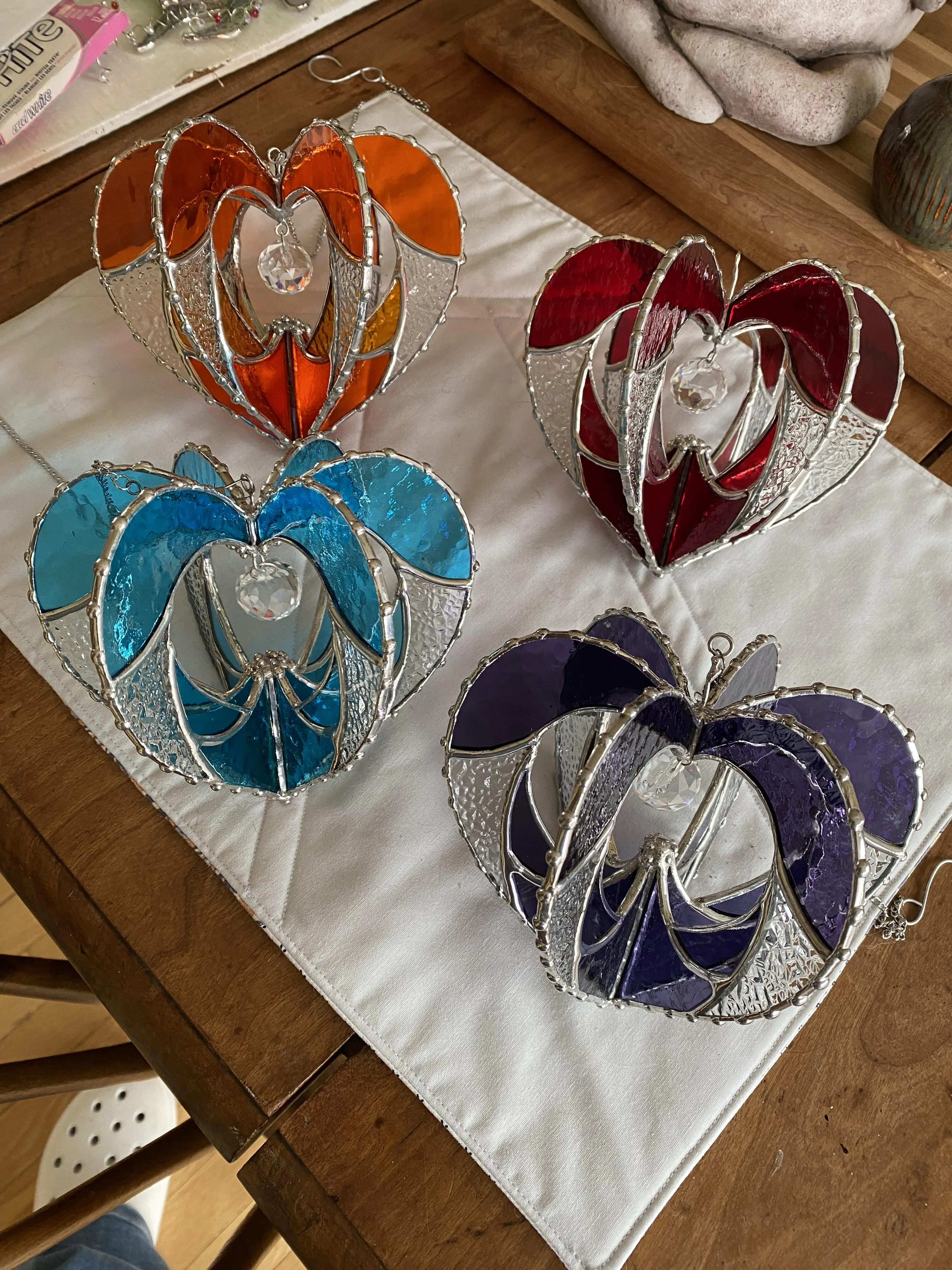 3D GEO-JIG | Stained Glass Jig/Mold - 3D Flowers, Succulents, Box ...