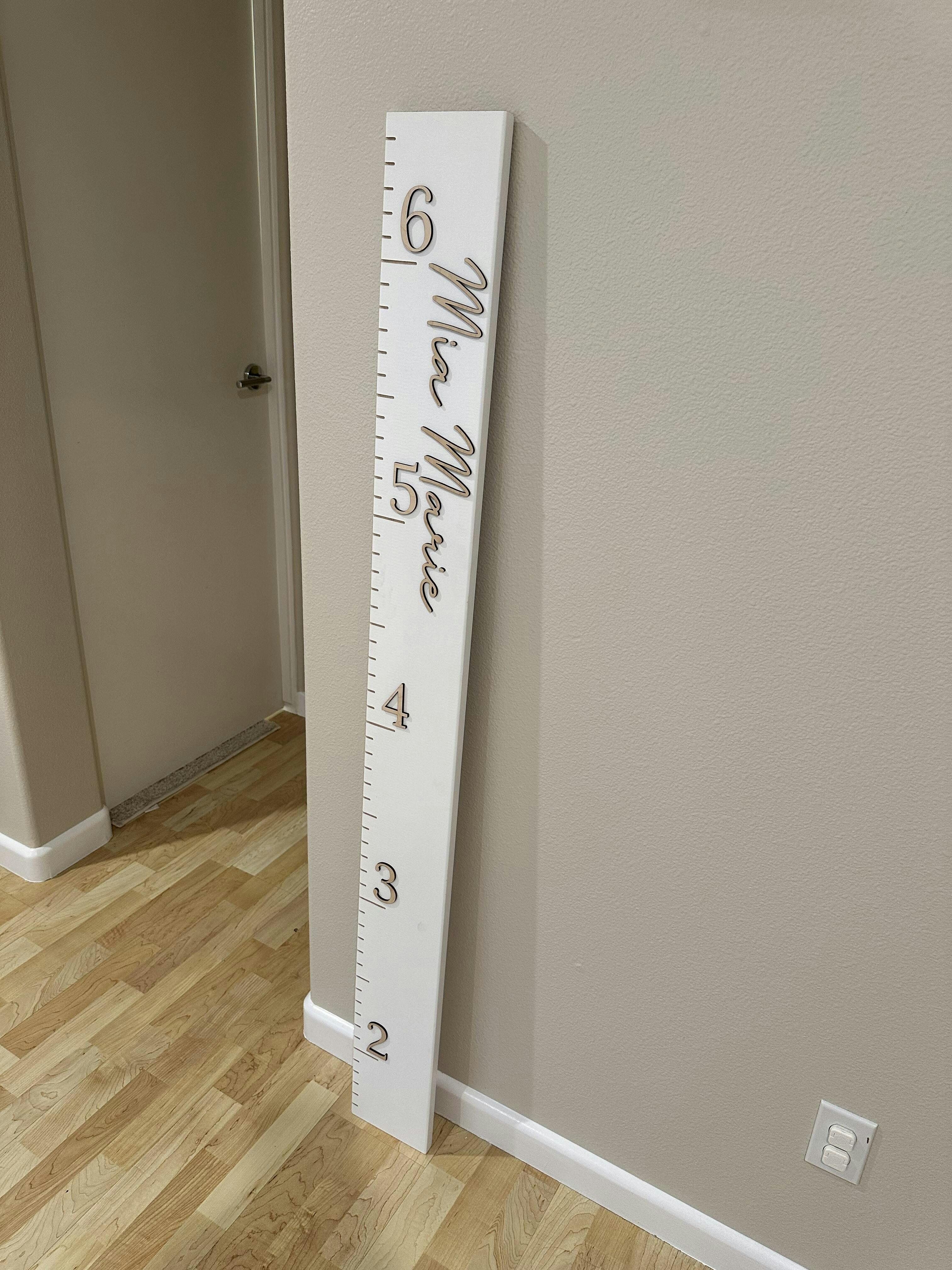 Hickory Growth Chart Ruler - Birchmark Designs