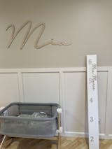 White Growth Chart Ruler - Birchmark Designs