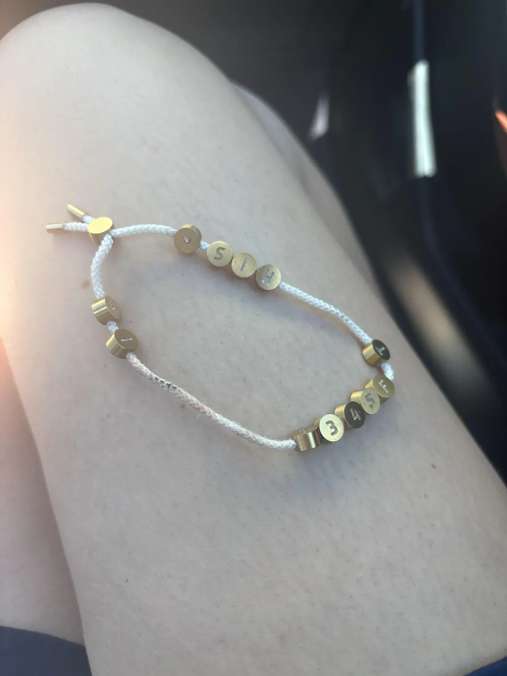 Golf Stroke Counter Bracelet