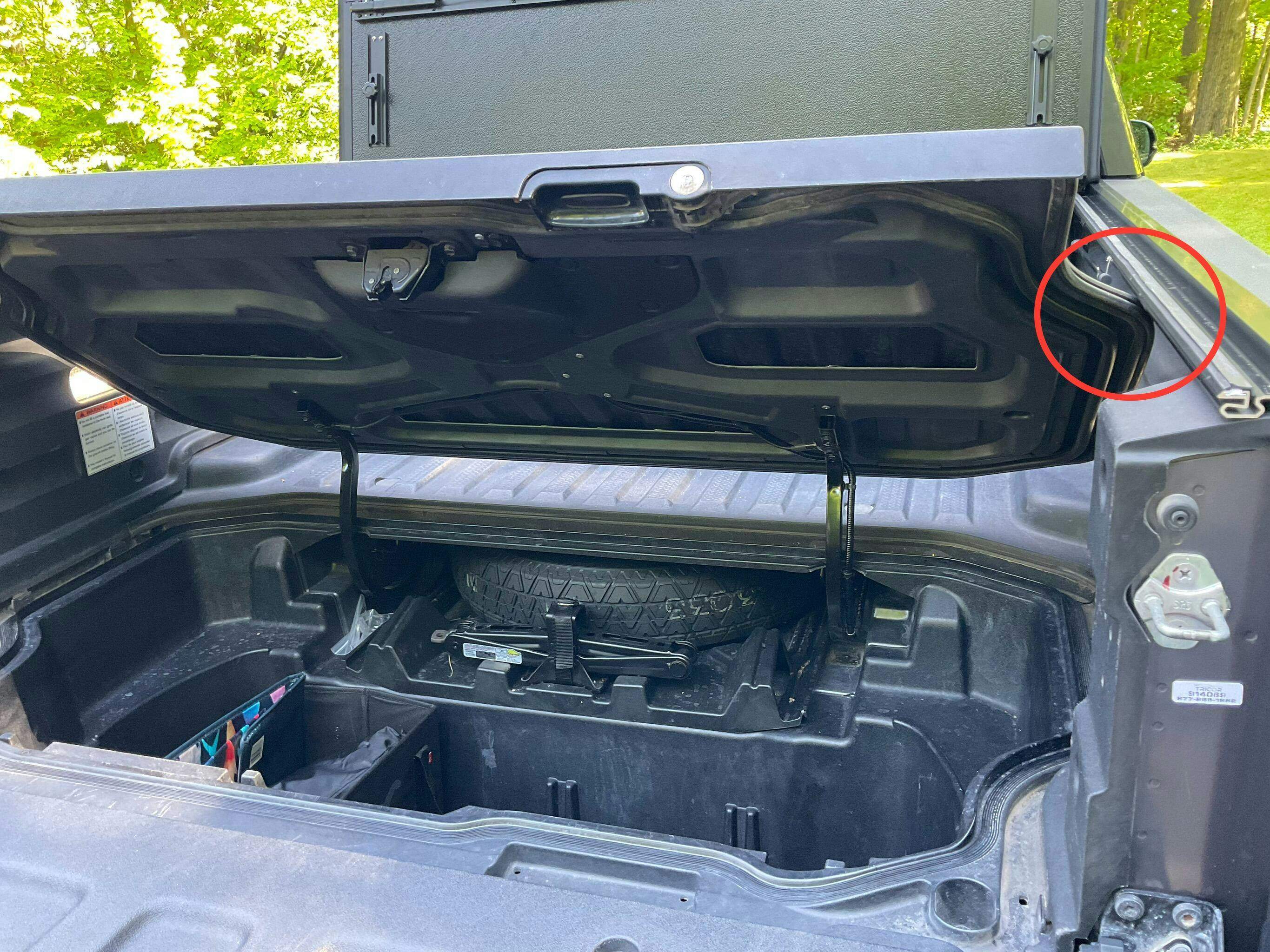 Honda Ridgeline Flip Back Hard Tri-fold Tonneau Cover – Bison Tonneau ...