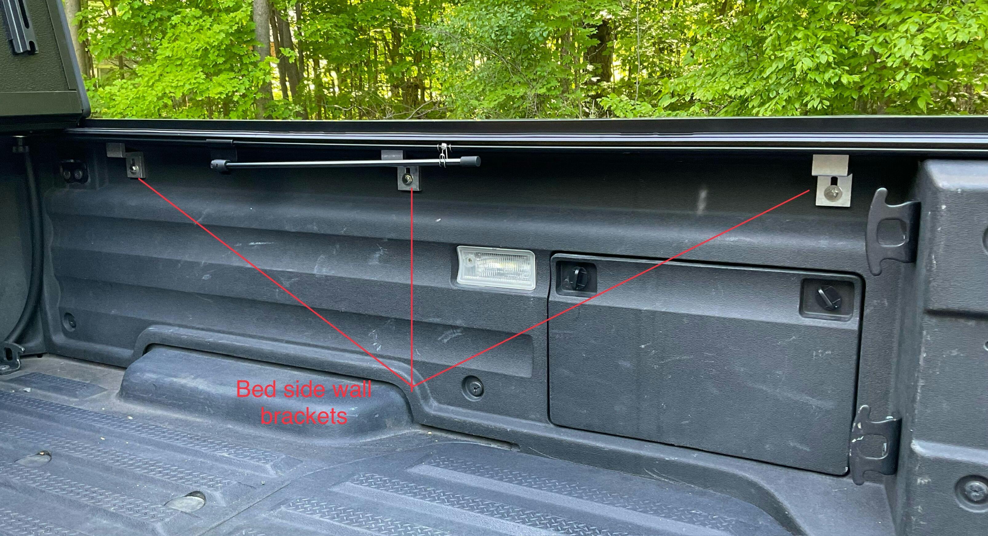 Honda Ridgeline Flip Back Hard Tri-fold Tonneau Cover – Bison Tonneau ...