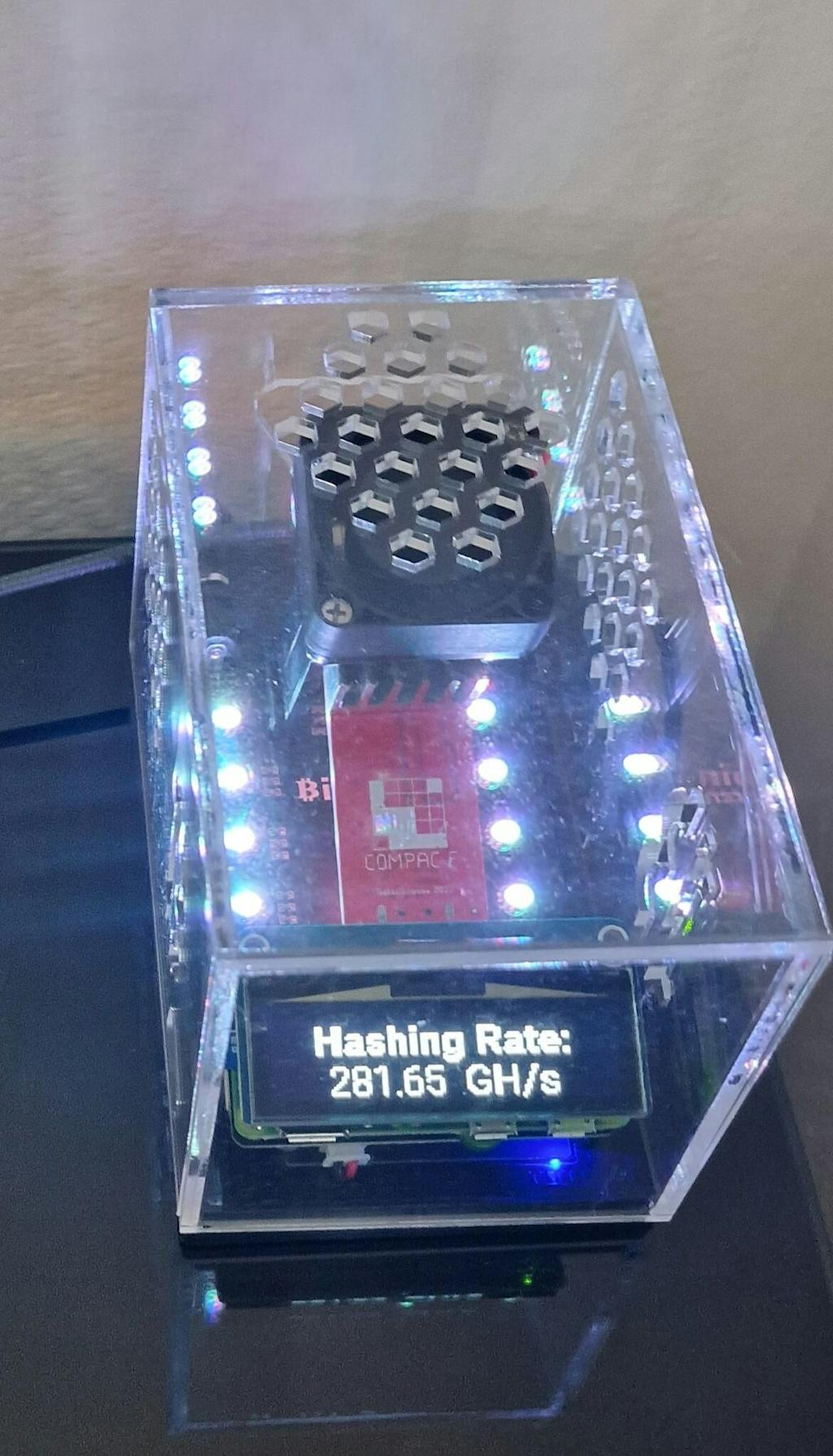 Bitcoin Merch® MARS LANDER V2 Solo Bitcoin Miner - Up to 250GH/s