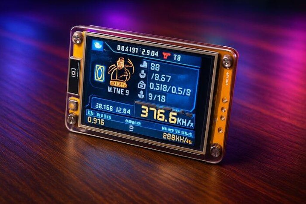 Bitcoin Merch® Bitaxe Ultra 1366 + Power Supply Bitcoin Miner 425GH/s+