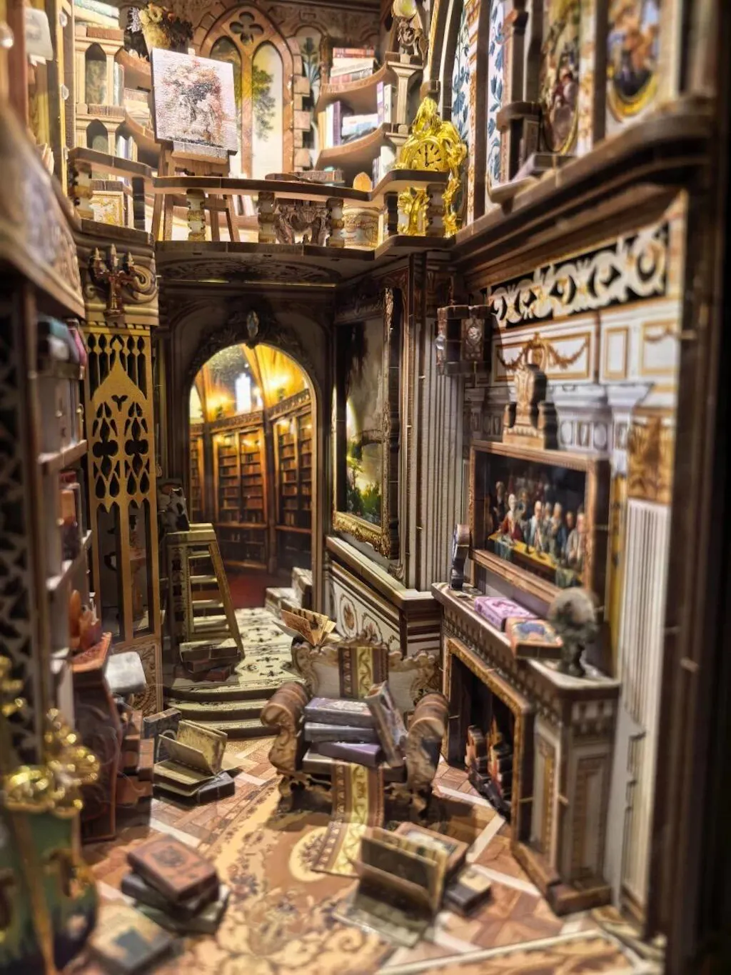 DIY Book Nook - Victorian Library – BitsyHomes