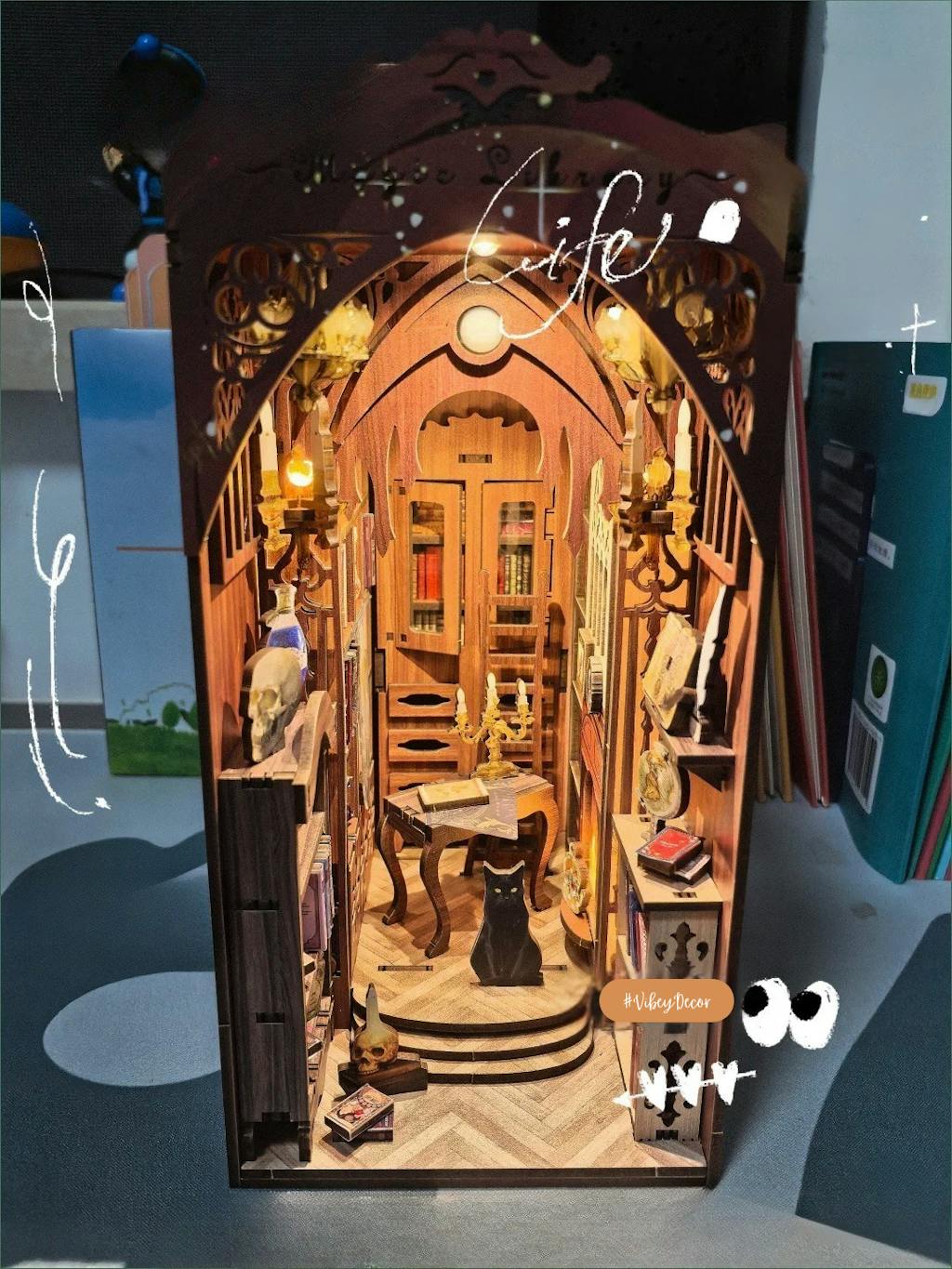 DIY Book Nook - The Vault of Tomes – BitsyHomes