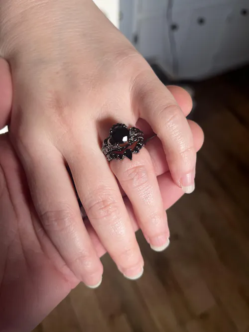 Vintage Cute Teapot Ring from Black Diamonds New York