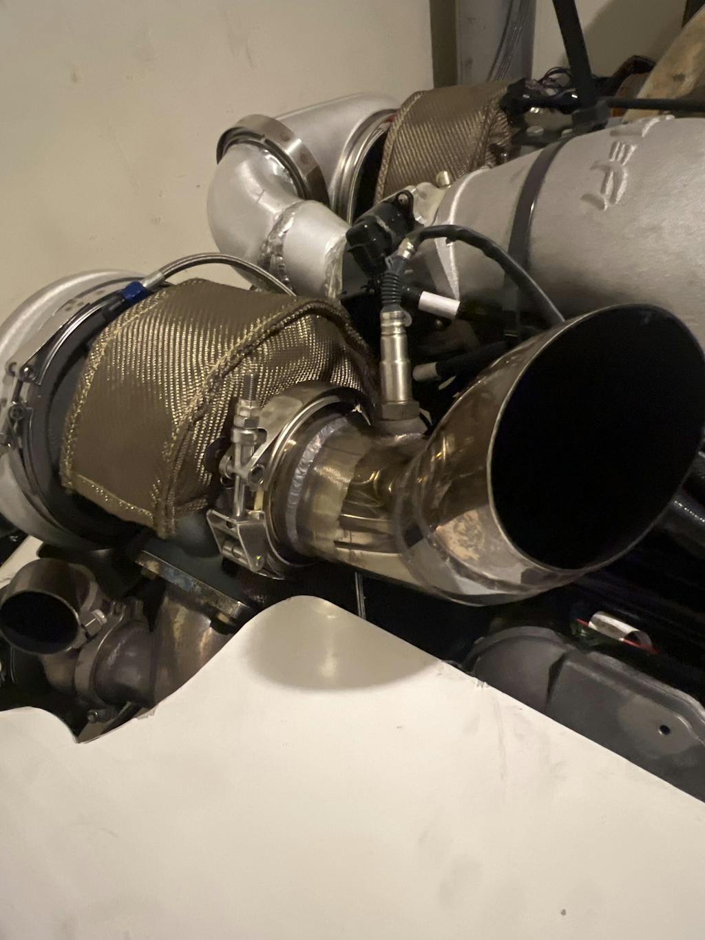 4.62" Half Marmon for Borg S400, Garret G Series 42 and 45 T4 Downpipe