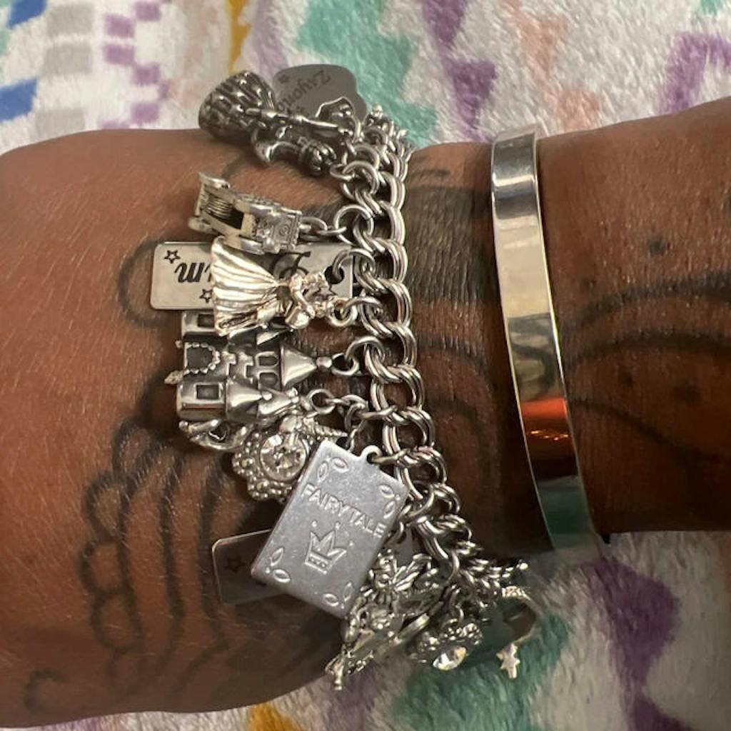 Blue Moon charm bracelet – Blackberry Designs Jewelry