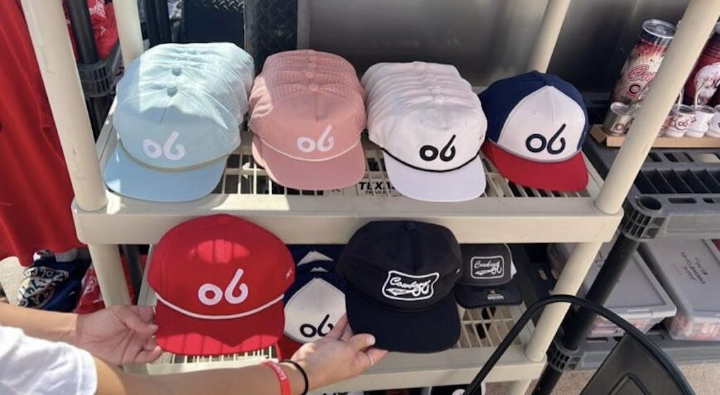 Perforated Structured Red-White-Blue / Navy-White Rope – Blank Rope Hats