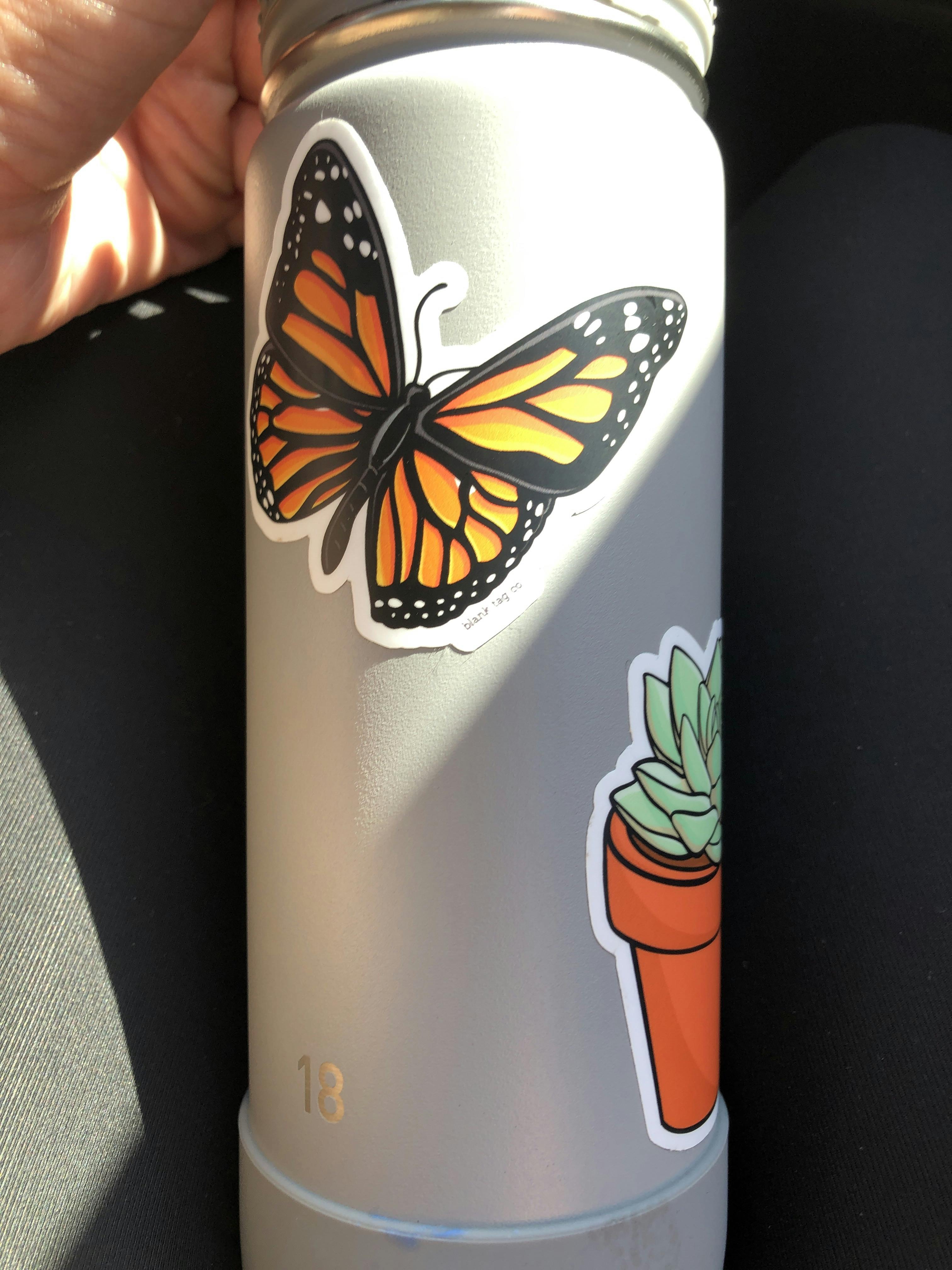 The Monarch Butterfly Sticker — blank tag co.