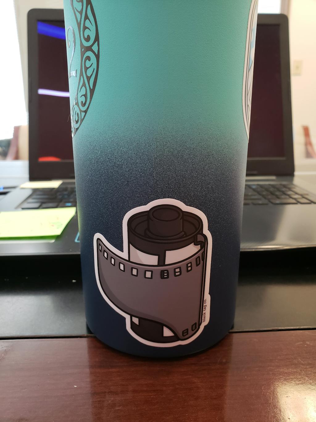 The Camera Film Roll Sticker