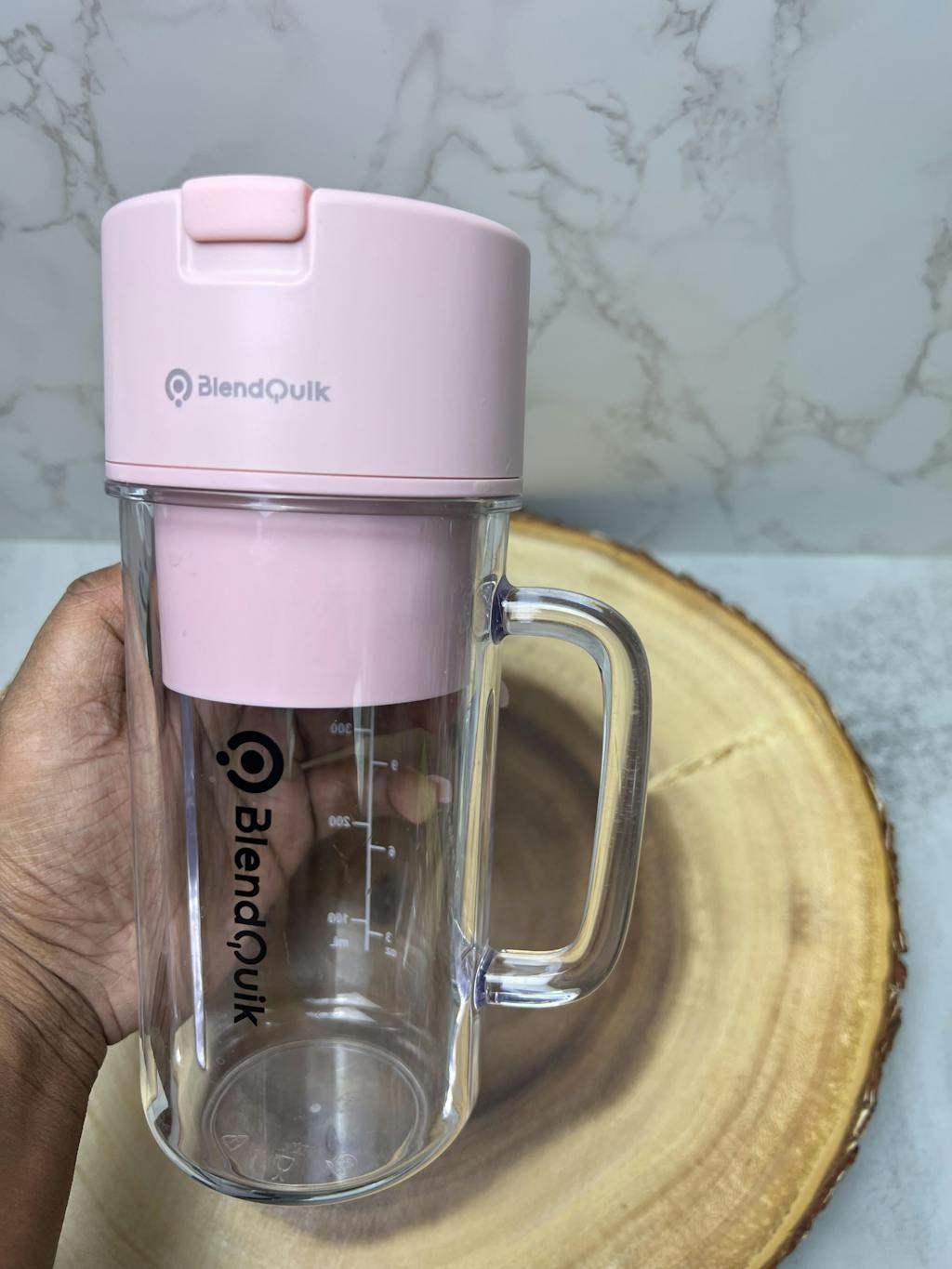 BlendQuik™ Mason Jar Style Portable Blender