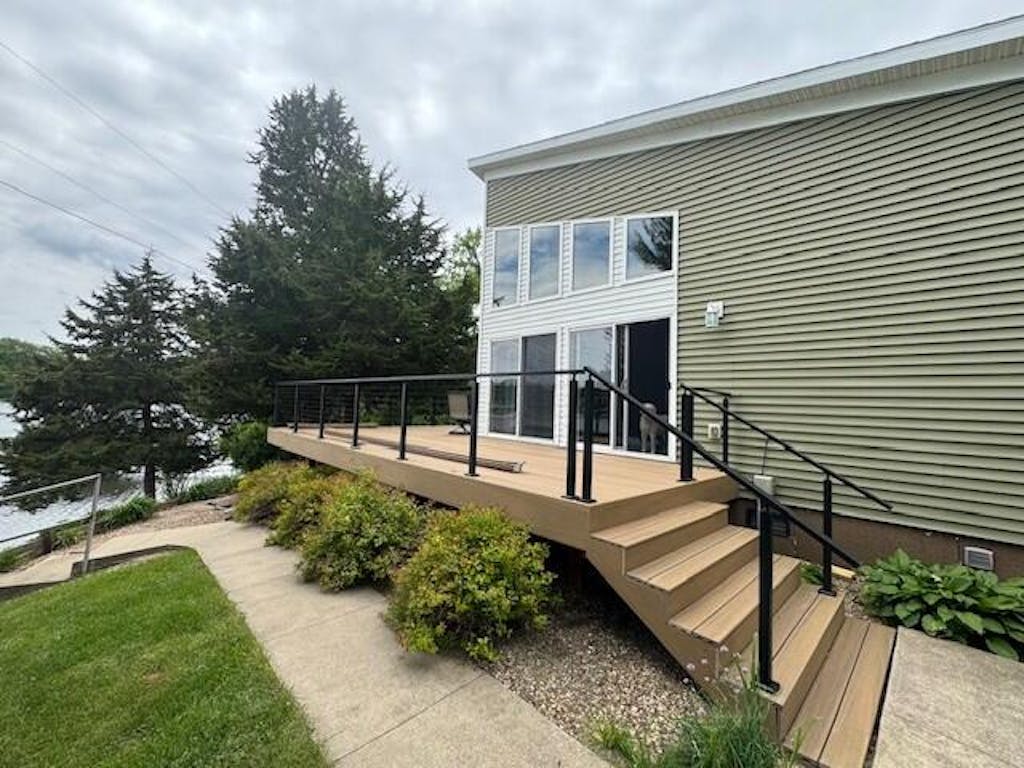 BLIKA 20 Pairs 4"x4" Cable Railing Kit with 1/8" Invisible Receiver an