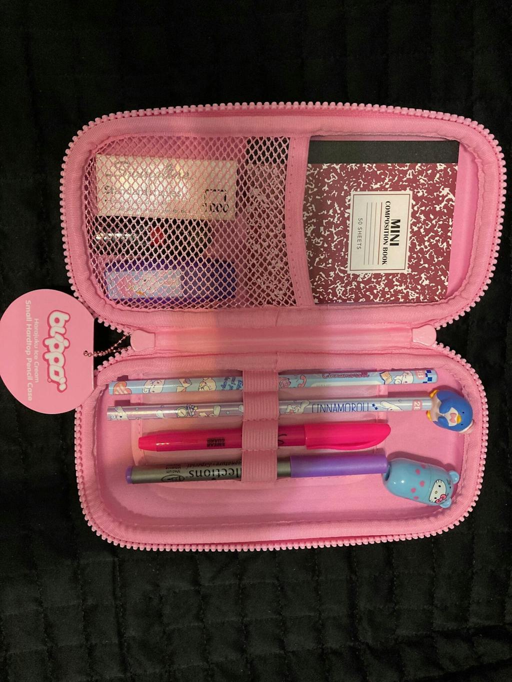 Cute Pencil Case for Girls | Pink Kawaii Pencil Case – Blippo