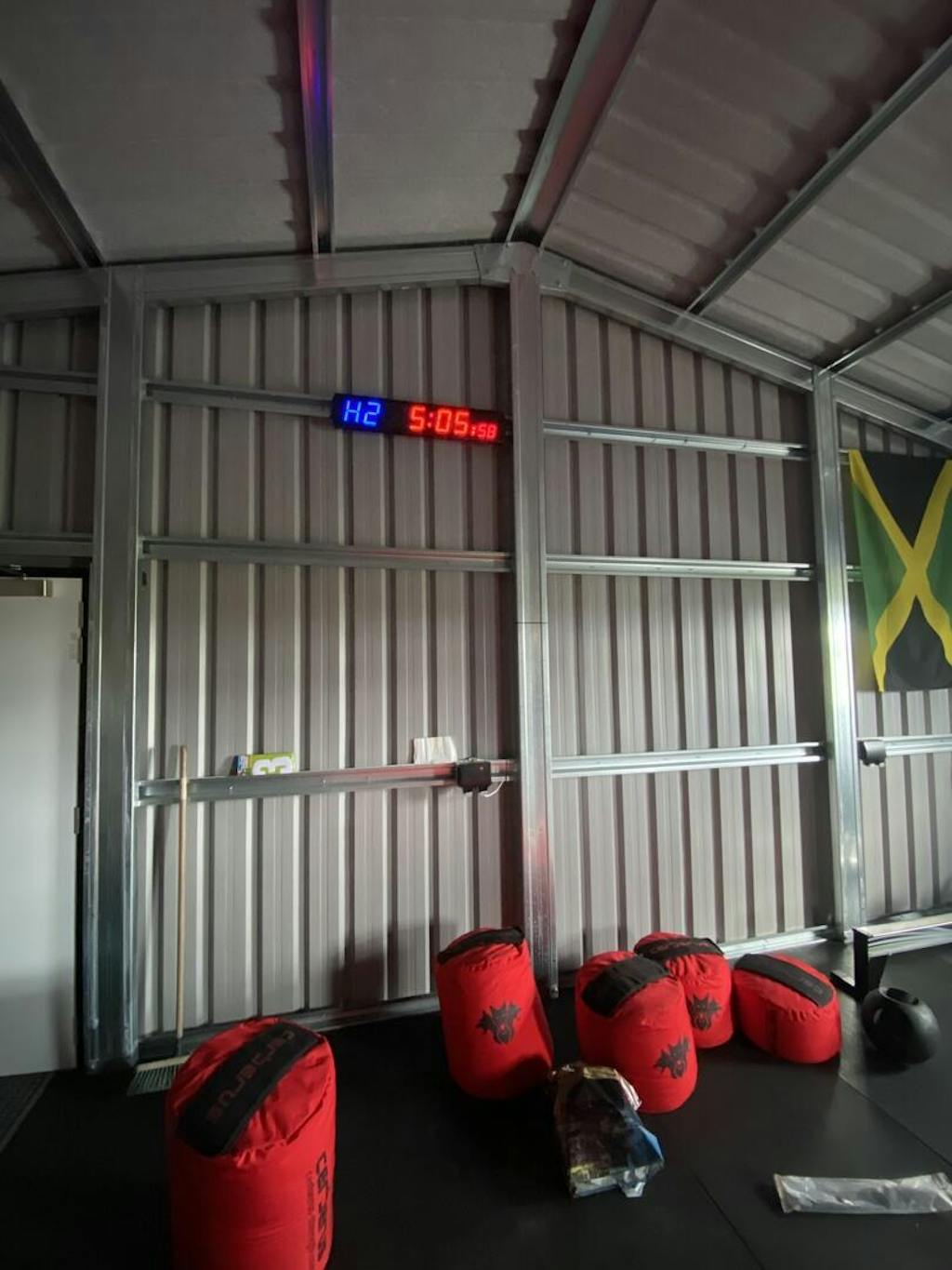 BLK BOX 8 Digit Interval Gym Timer