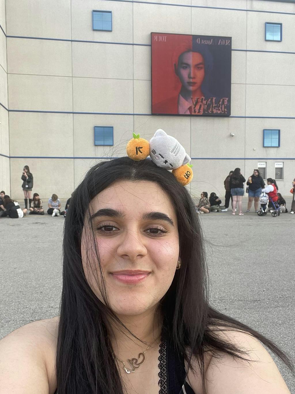 Yoongi Tangerine Kitty Plush Headband – Bloom With Luv