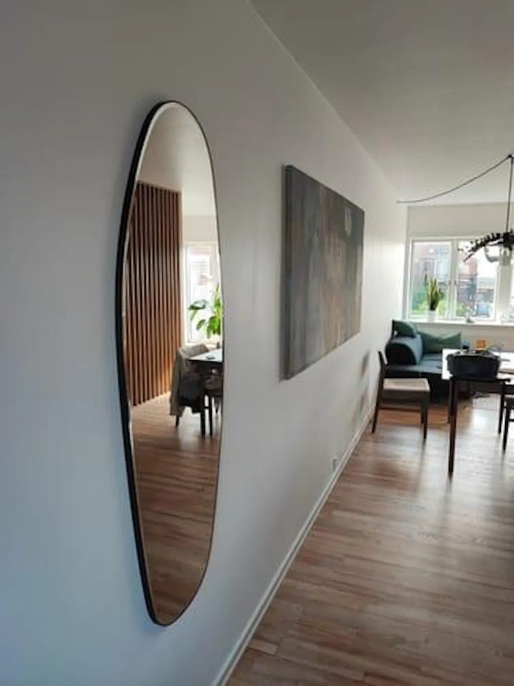 BLOSSHOLM » Opal Mirror Large | 150 x 55 cm - Asymmetrical Shaped