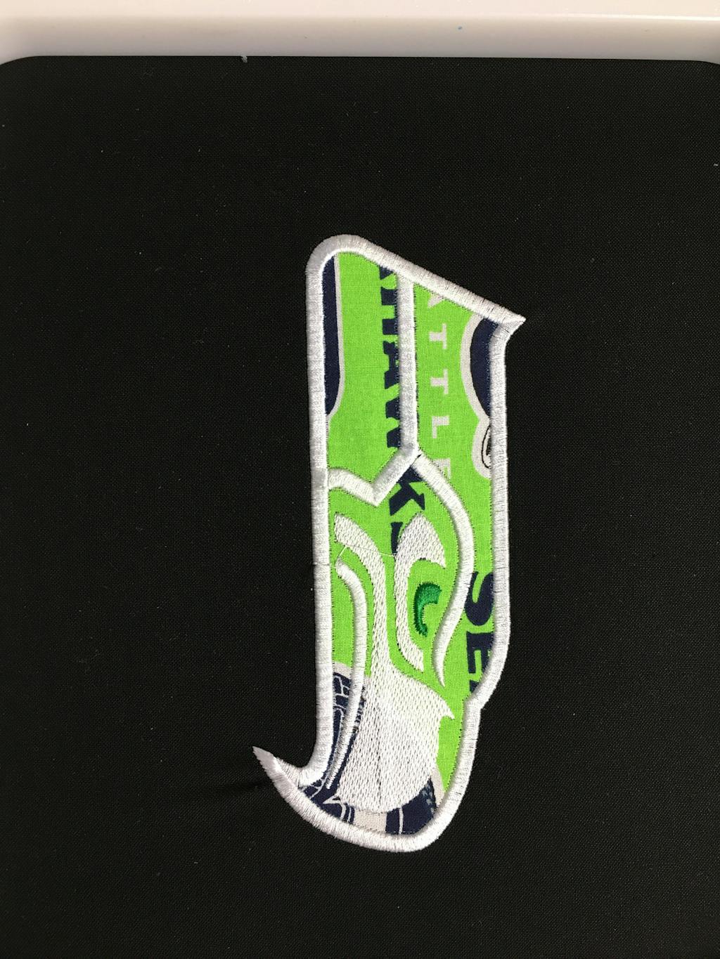 Seattle Seahawks Embroidery Logo Set ⋆ 10 sizes ⋆ Blu Cat Red Dog