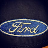 Ford Logo Embroidery Design ⋆ 5 sizes included ⋆ Blu Cat Red Dog