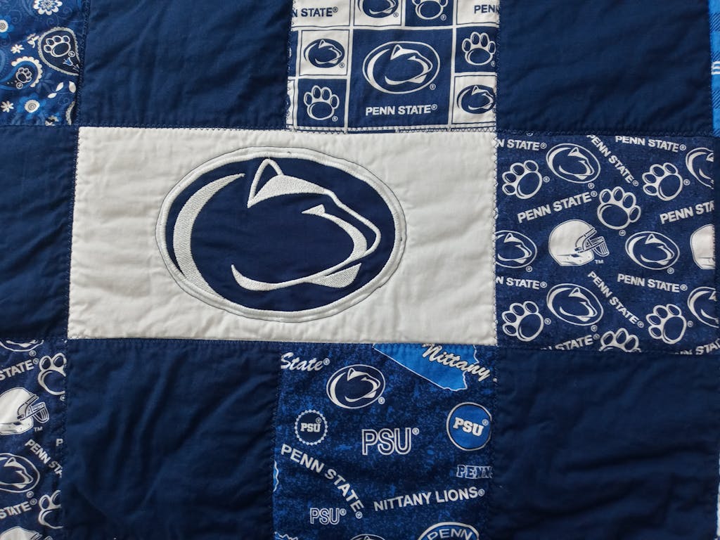 Penn State Lions Embroidery Logo Set ⋆ 11 sizes ⋆ Blu Cat Red Dog