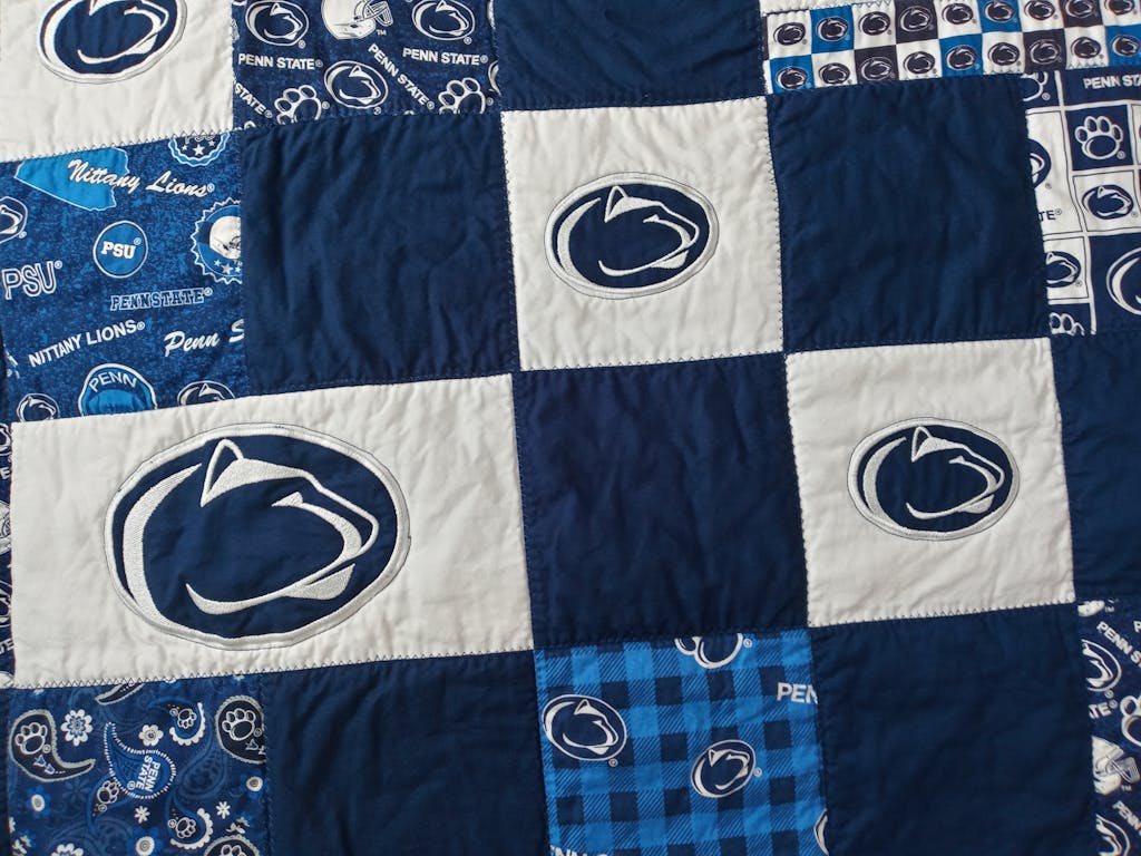 Penn State Lions Embroidery Logo Set ⋆ 11 sizes ⋆ Blu Cat Red Dog