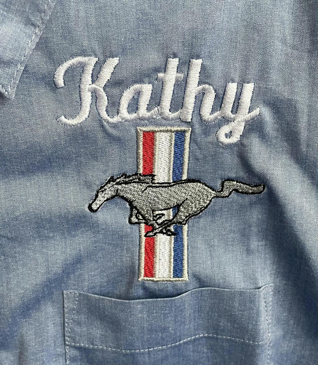 King Ranch Brand Logo ⋆ Embroidery Design - 8 sizes - Blu Cat Red Dog