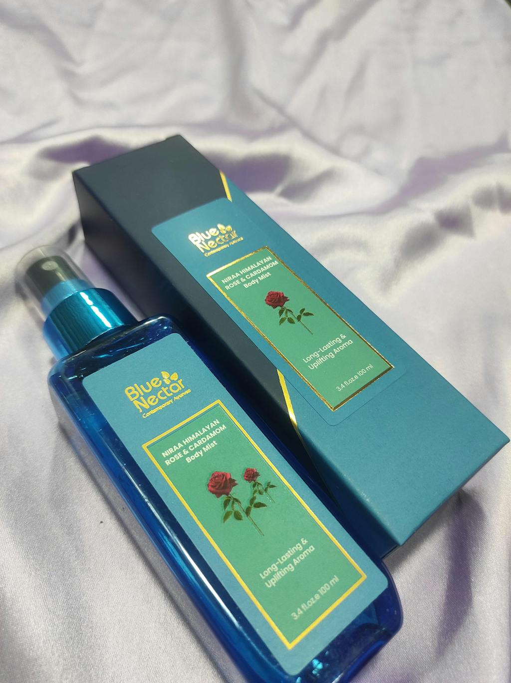 Rose Long Lasting Body Mist for Men & Women â€“ Blue Nectar