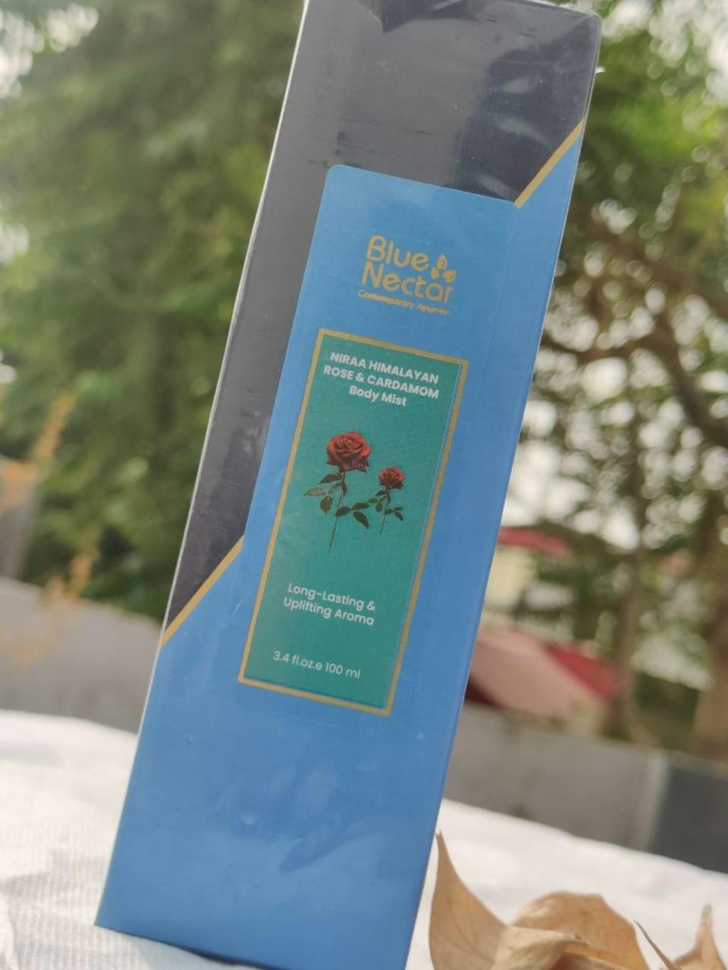 Rose Body Mist with Cardamom for long lasting aroma – Blue Nectar