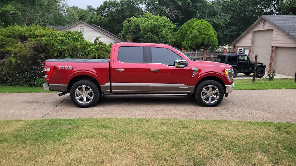 2021-2024 F-150 M-3000-HB Rear 1.5" Lowering Kit Shackles & Bushings ...