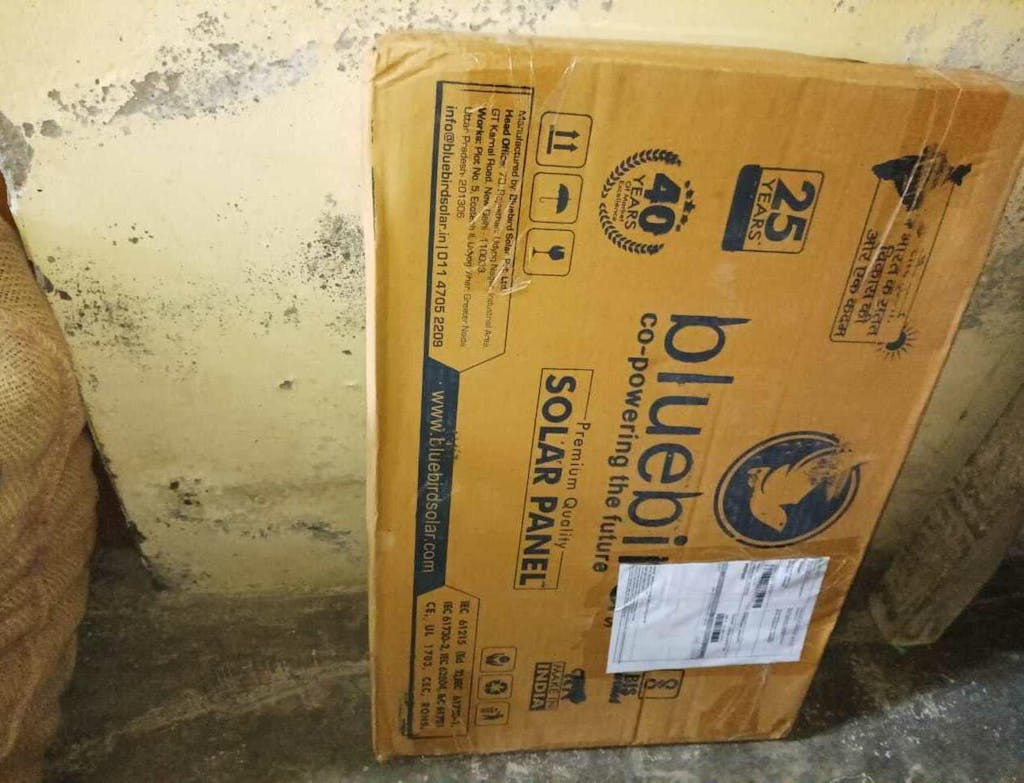 Bluebird 50 Watt 12 Volt Polycrystalline Solar Panel | BIS Certified ...