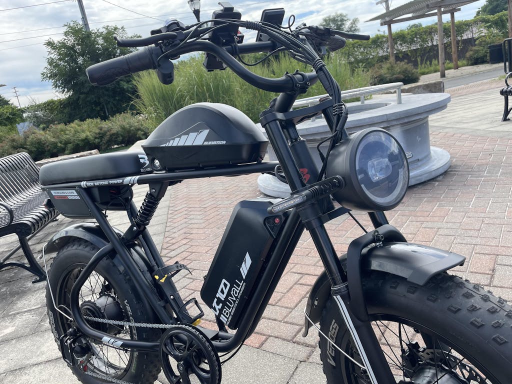 Bluvall K10 eBike – Top Speed 35 mph, 120 Miles Range, 52V 20Ah + 52V ...