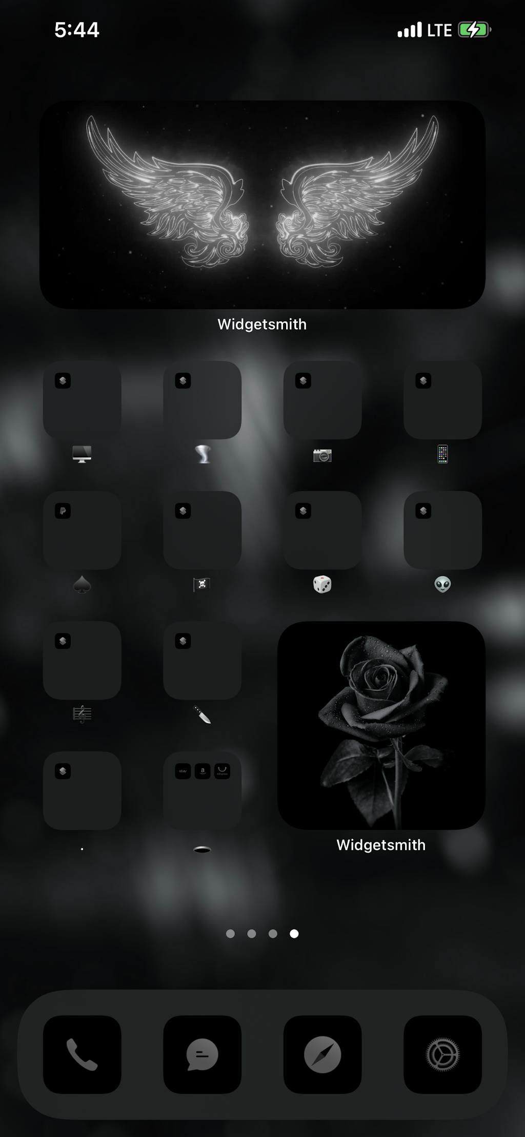 Black Aesthetic iOS14 Icons Set | Blvck Paris