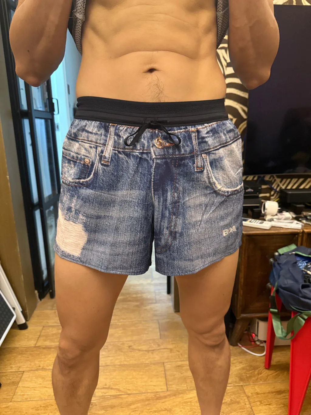 Men's Printed 3" Half Split Shorts - Jorts