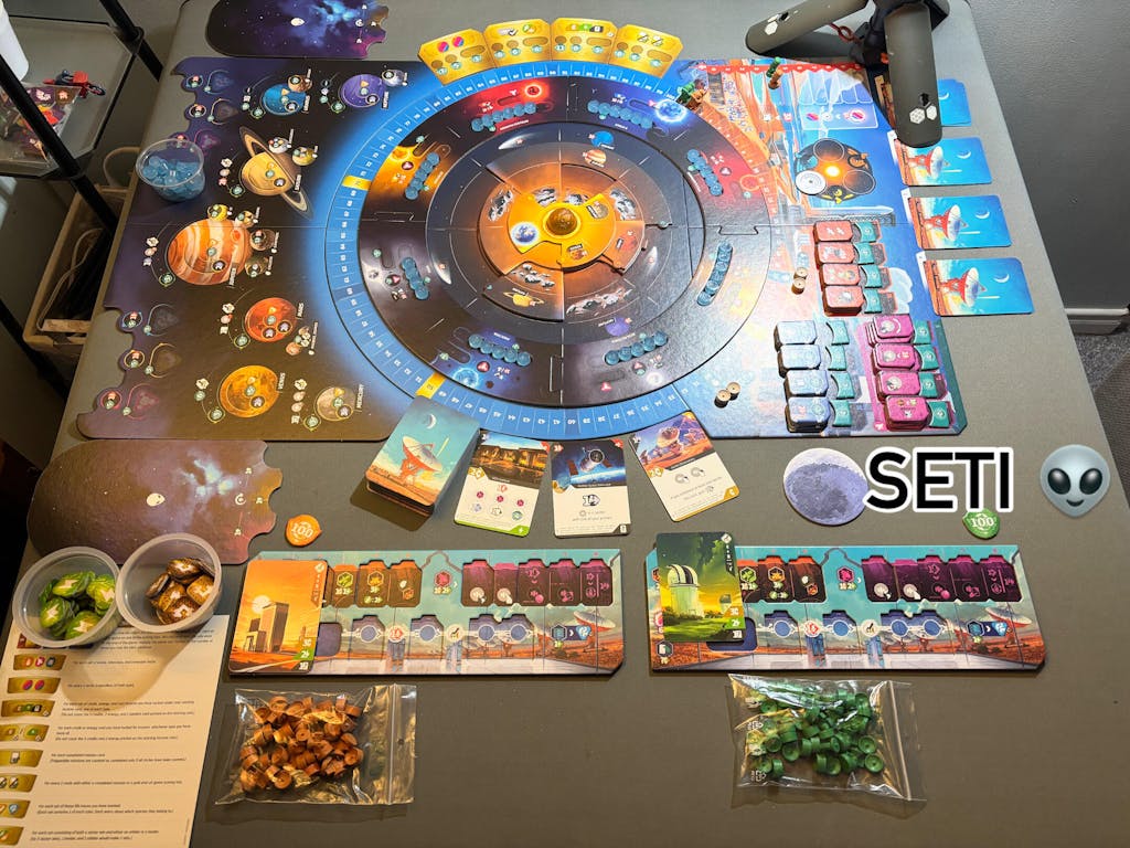 SETI: Search for Extraterrestrial Intelligence – Board Game Bliss
