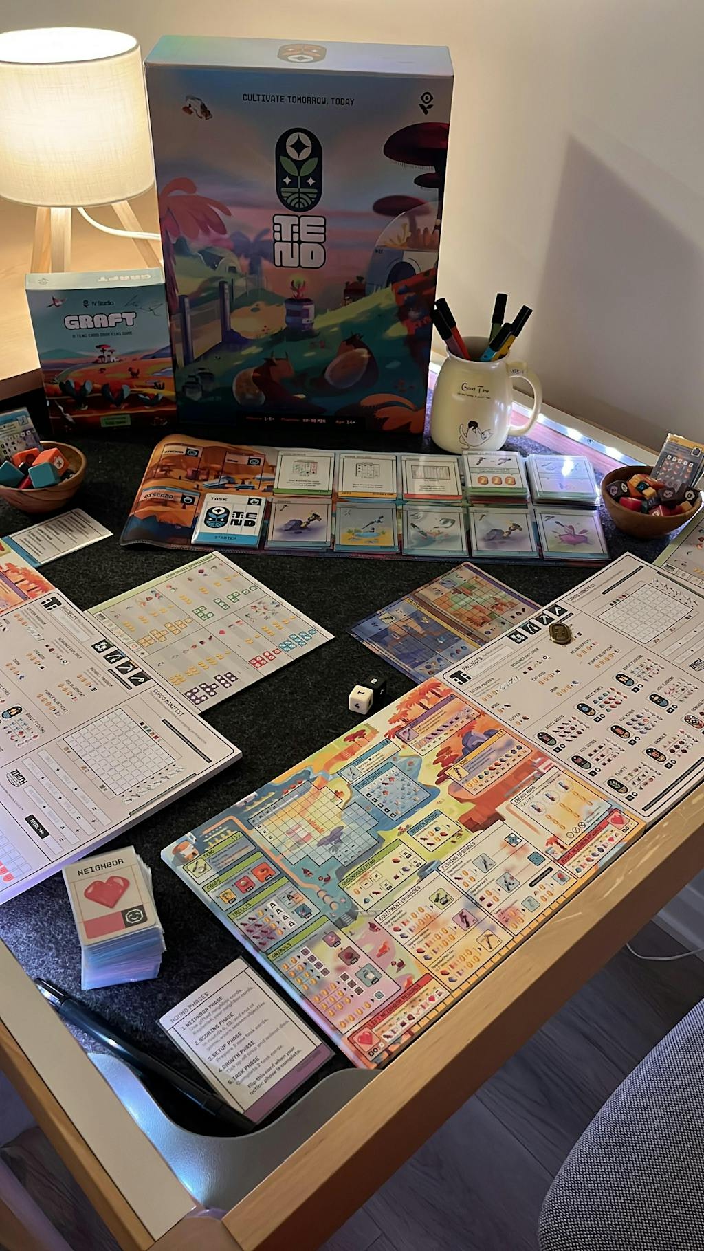 Tend - Super Deluxe Edition – Board Game Bliss