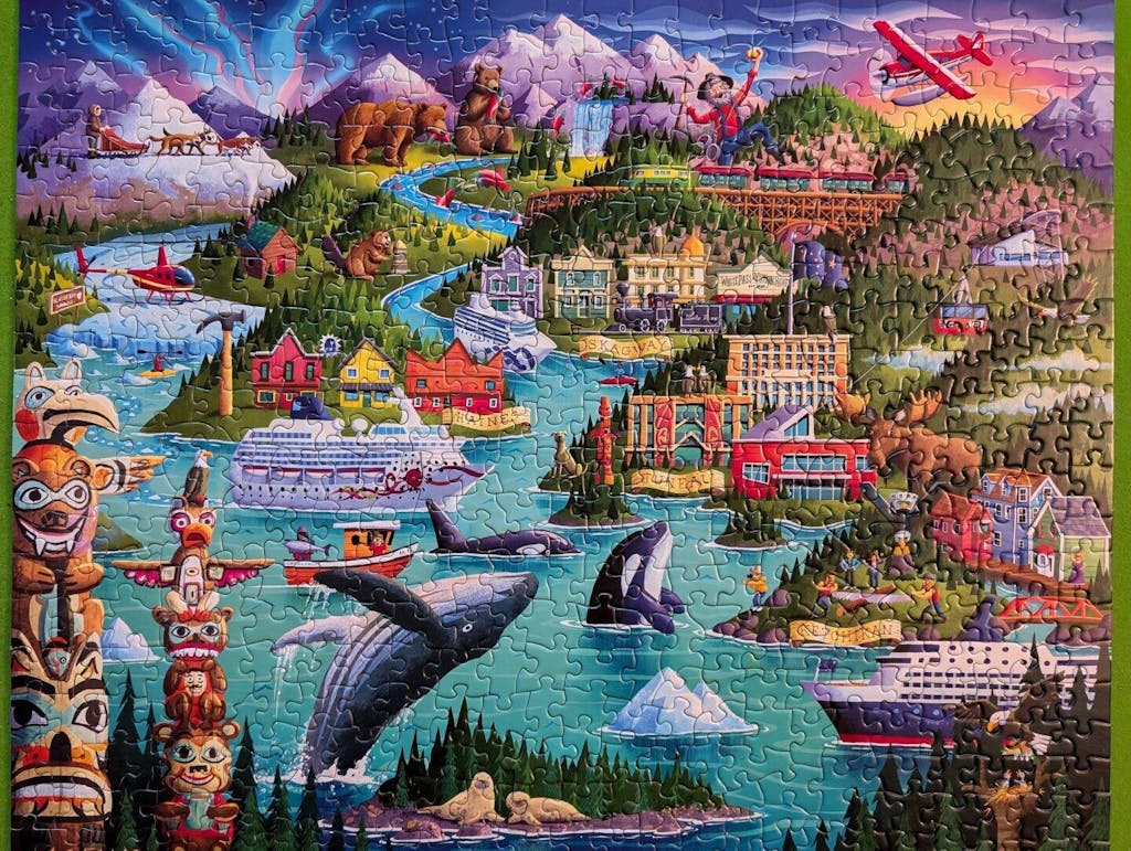 Alaska's Inside Passage | 500 Piece Boardwalk Jigsaw Puzzle – Boardwalk ...