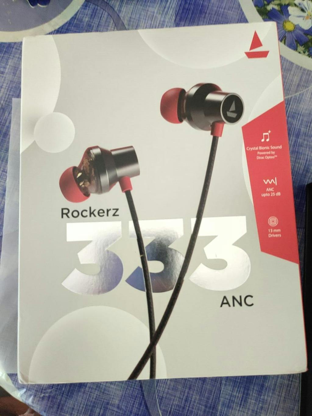 Buy boAt Rockerz 330ANC Earphones with Crystal Bionic Sound
