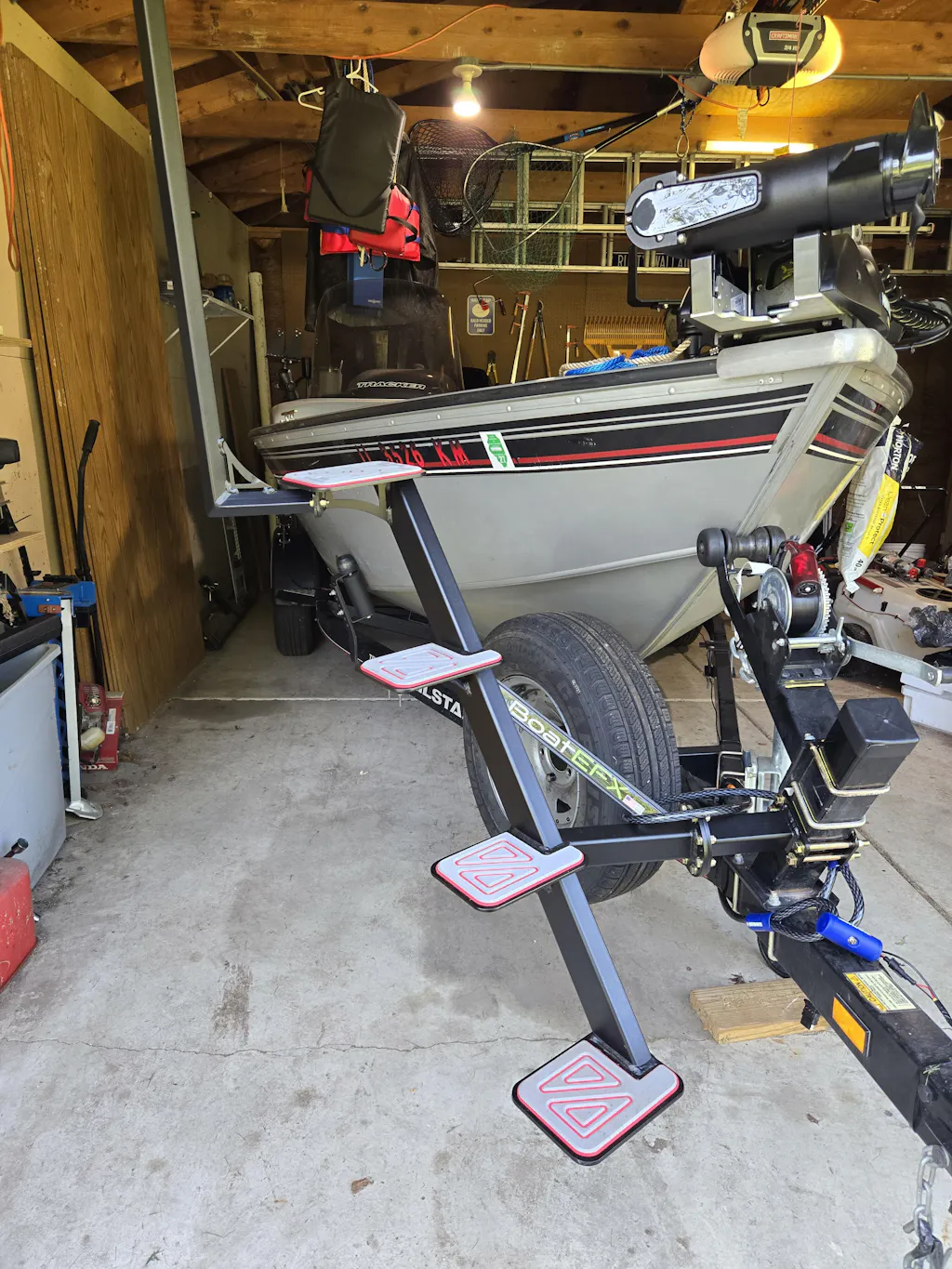 Tracker® Boat Trailer Steps by BoatEFX